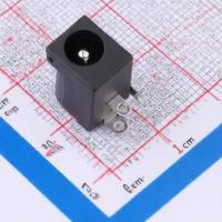 China Durable Right Angle DC Power Jack with 5 Amp Rating and 2.0 Millimeter Center Pin CUI PJ-002AH Model for sale