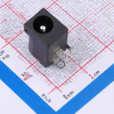 China Durable Right Angle DC Power Jack with 5 Amp Rating and 2.0 Millimeter Center Pin CUI PJ-002AH Model for sale
