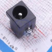 China Durable DC power jack with 2.0 mm center pin and 5.0 A rating CUI PJ-050AH right angle mount design for sale