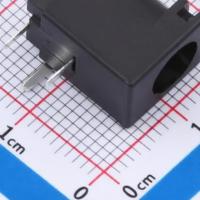 China High reliability dc power jack with 25 mm center pin and 5 amp rating CUI PJ-102BH right angle style for sale