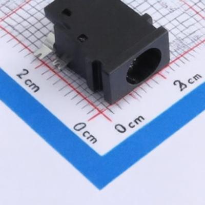 China Surface Mount DC Power Jack with 165mm Center Pin and 5A Rating CUI PJ1-021-SMT-TR Right Angle Design for sale