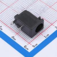China CUI PJ 037A DC Power Jack with UL94V 0 Flammability Rated Housing and 2 Point 5 Amp Current Capacity for sale