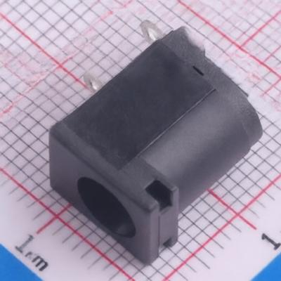 China Durable DC power jack CUI PJ-037BH with 2.5 millimeter center pin right angle and through hole mount for sale