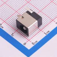 China Durable DC power jack CUI PJ-047BH with black PBT housing and brass SUS301 terminals rated 24 Vdc 5.0 A for sale