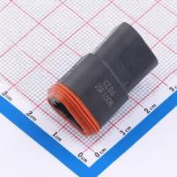 China Heavy industry connector DEUTSCH DT06-3S-CE06 designed for electrical connections in harsh environments for sale