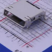 China Copper Alloy and Thermoplastic USB Connector Model ATOM USB112FD-C1013204 with UL94 VO Certification for sale