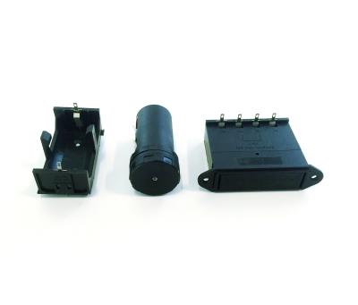 China Robust Bulgin BXS013/1 battery holder compatible with 1 to 4 cell batteries and sealed panel mounting for sale