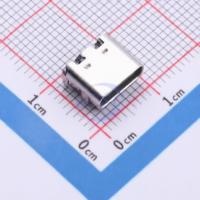China electrical connector CHIN-BAN U5F16E-B4N-34R with stainless steel mid clip and EMI plating protection for sale