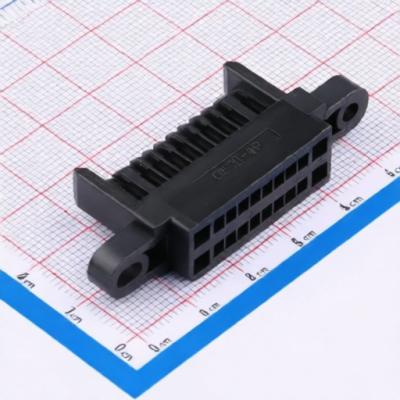 China Industrial grade CNJM DR-20-4PC-FO connector with 5A current rating and UL94V0 certified PBT GF material for sale