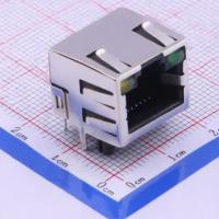 China electronic connector CONNFLY Elec DS1128-09-S8B8S with PBT UL94-V0 insulator and 150 volt AC rating for sale