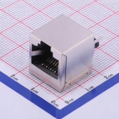 China 8 Position Socket Connector Vertical Type 305mm PBT Housing CONNFLY Elec DS1134-07-S8B0P for PCB Applications for sale
