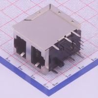 China electrical connector CONNFLY Elec DS1131-02-S8B8P with gold flash plating and copper alloy contacts for sale