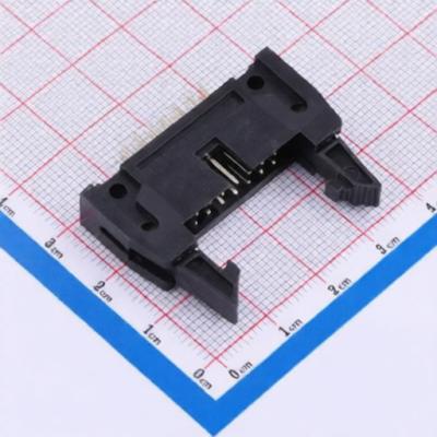 China Connector CONNFLY Elec DS1011-14SBSiB7-B with full gold flash contact plating ensuring signal transmission for sale