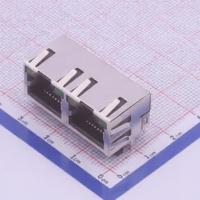 China Durable Connector Socket CONNFLY Elec DS1129-04-S8B0P-S with Copper Alloy Contacts and PBT Housing for sale