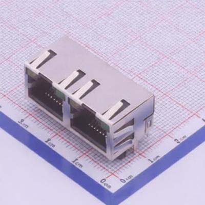 China Durable Connector Socket CONNFLY Elec DS1129-04-S8B0P-S with Copper Alloy Contacts and PBT Housing for sale