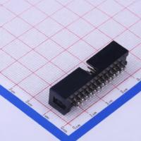 China Electrical Connector CONNFLY Elec DS1013-26SSiB1-B-0 with Multiple Plating Levels and Housing Colors for sale