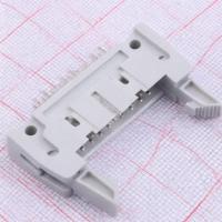 China Gray housing electronic connector 16 contacts standard latch straight type CONNFLY Elec DS1011-20SBSiA7-B for sale