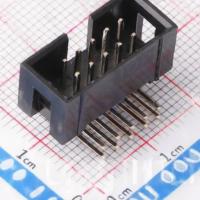 China CONNFLY Elec DS1013 10RSiB B 0 10 Contact Connector Featuring R A Mounting and Black Contact Plating for sale