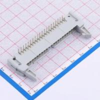 China electronic connector CONNFLY Elec DS1011-40RBSiA7-B with 10 to 14 contacts and gold flash plating for sale