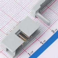 China Thermoplastic housing connector CONNFLY Elec DS1015-10NN2A with multiple contacts and screw hole configurations for sale