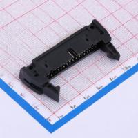 China Black Housing Connector with Standard Latch and Contact Resistance 20m Max CONNFLY Elec DS1011-34SBSiB7-B for sale