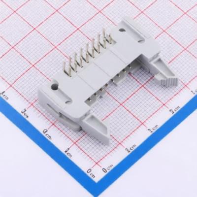 China Connector CONNFLY Elec DS1011-16RBSiA7-B Featuring Full Gold Flash Contact Plating and Big Latch Housing for sale