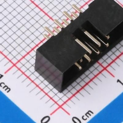 China Durable electronic connector CONNFLY Elec DS1014-08SF1B-B with wide temperature range and copper alloy contacts for sale