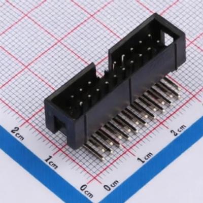 China Connector CONNFLY Elec DS1013-20RSiB-B-0 with Multiple Contact Plating Levels and Housing Color Options for sale