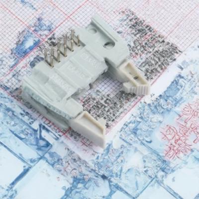 China Durable CONNFLY Elec DS1011-10RBSiA7-B PCB layout connector 10 contacts gray housing level B plating for sale