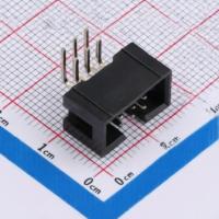 China 06 contact connector with 254 pitch CONNFLY Elec DS1013-06RSiB-B-0 featuring multiple mounting types and plating levels for sale