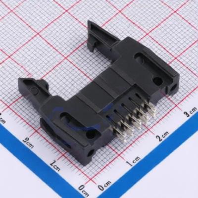 China electrical connector CONNFLY Elec DS1011-10SBSiB7-B with 10 contacts and high insulation resistance for sale