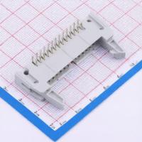 China Connector featuring 10 14 16 contacts standard latch mounting and gray housing CONNFLY Elec DS1011-26RBSiA7-B for industrial electrical for sale
