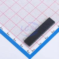 China 2.54mm Pitch Female Header Connector with 20 Milliohm Contact Resistance CONNFLY Elec DS1023-1x15SF11 for sale