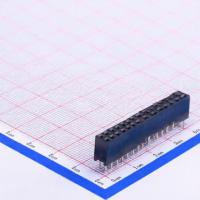 China High Durability 2.54mm Female Header Connector CONNFLY Elec DS1023-2*17SF11 with Copper Alloy Contacts for sale
