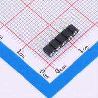 China Machine Pin 2.54mm IC Socket R A V T SMT Types CONNFLY Elec DS1002-01-1x5V13-GC Electronic Connector for sale