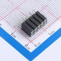 China Electrical connector CONNFLY Elec DS1002-03-2x5131 with 10 millimeter pin length and various plating finishes for sale