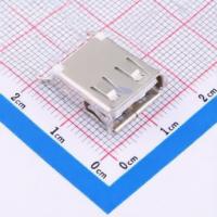 China boardlock connector CONNFLY Elec DS1095-10-WNB0 with selective gold contact plating and 1.5A max current rating for sale