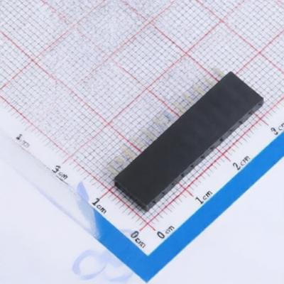 China High Reliability 2.54mm Female Header Connector CONNFLY Elec DS1023-1x12SF11 with UL94 V0 Insulator for sale