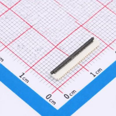China Dual contact side connector 0.3mm pitch SMT termination DIANWEI 8.03A0.051200 suitable for 0.2mm thick FFC FPC cables for sale