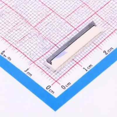 China FFC FPC Dual Contact Side Connector DIANWEI 8.04A0.020200 Series with 4 to 40 Pins and Back Locking for sale