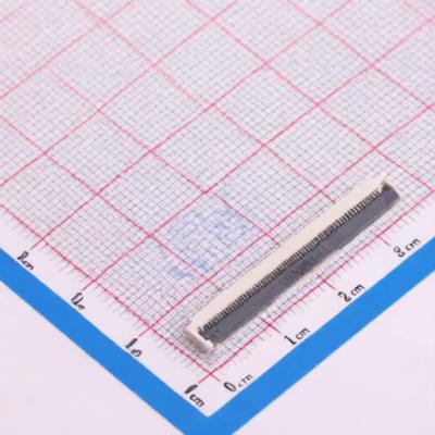 China Compact 0.5mm Pitch Swing Cover Connector DIANWEI 8.15A0.060200 Supporting 4 to 128 Pins for FFC FPC for sale