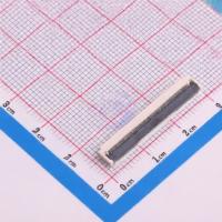 China Electrical Connector 0.5mm Pitch FFC FPC Swing Cover DIANWEI 8.15A0.050200 Supporting 0.3mm Thick Cables for sale