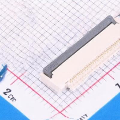 China Connector DIANWEI 8.01A0.030200 0.5mm pitch dual contact side type for FFC FPC cables 4 to 60 pins compatible for sale