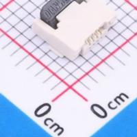 China SMT Termination Dual Contact Side Connector DIANWEI 8.01A0.004200 with 0.5mm Pitch and 2.0mm Height for sale