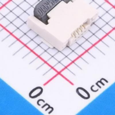 China SMT Termination Dual Contact Side Connector DIANWEI 8.01A0.004200 with 0.5mm Pitch and 2.0mm Height for sale