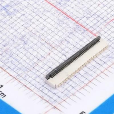 China 0.3mm pitch dual contact side locking connector DIANWEI 8.03A0.057200 for 0.2mm thick FFC FPC cables for sale