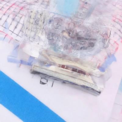 China FFC FPC Swing Cover Connector 0.5mm Pitch 1.8mm Height for 0.3mm Cable DIANWEI 8.15A0.010200 Series for sale