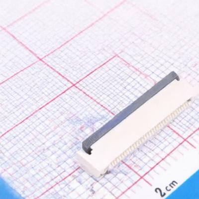 China 0.5mm pitch dual contact side connector DIANWEI 8.01A0.045200 suitable for 0.3mm thick FFC FPC cables for sale