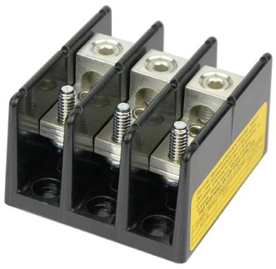 China Industrial control panel power terminal block Eaton 16280-2 with stud connections and 175 amp rating for sale