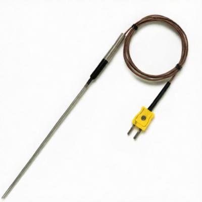 China Durable K type thermocouple probe FLUKE 80PJ-9 for accurate surface air and gas temperature readings for sale